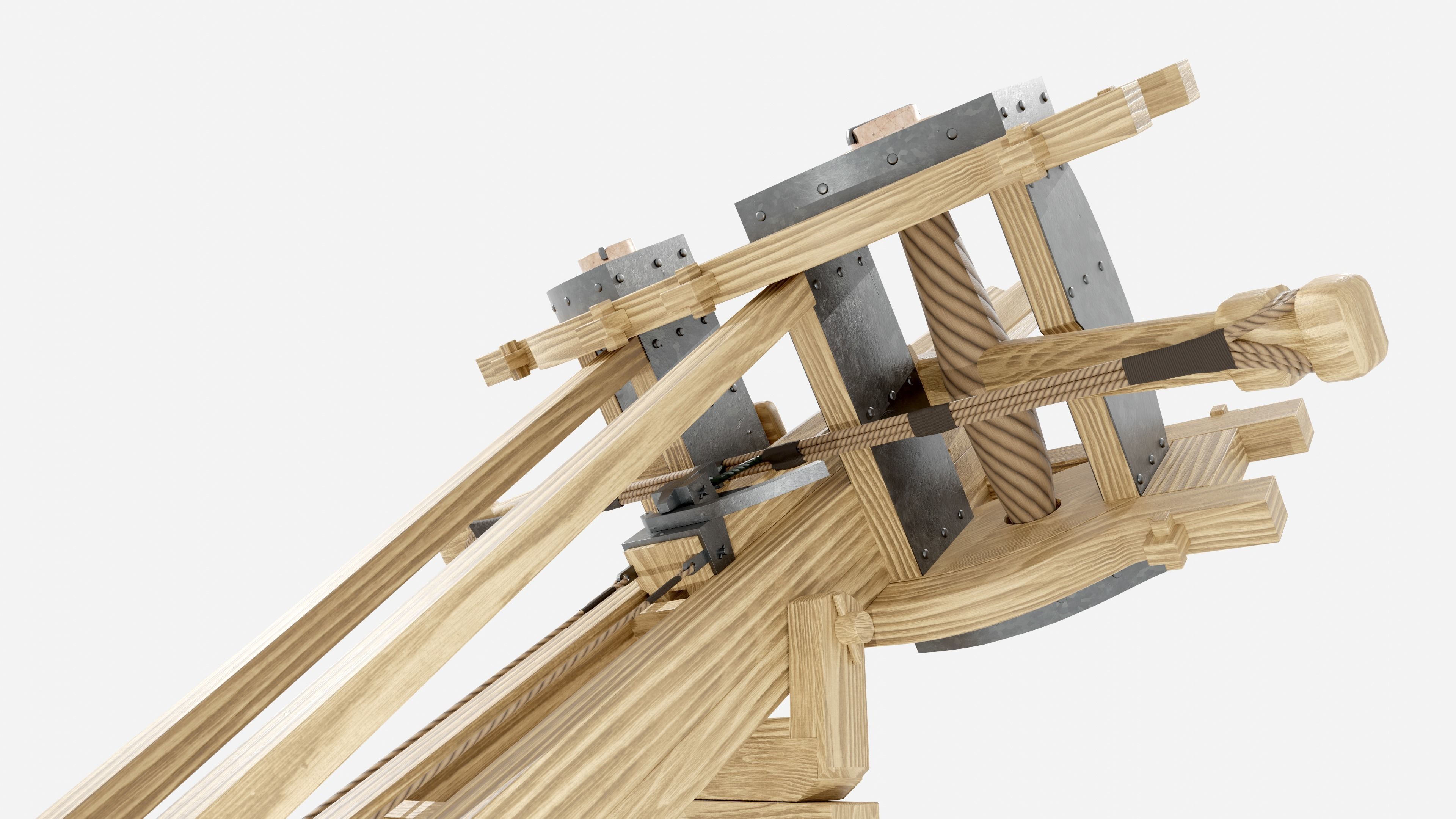 3D model Roman ballista VR / AR / low-poly | CGTrader