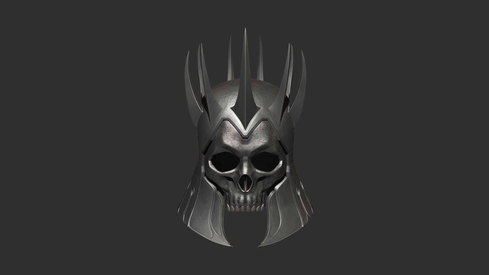 Helmet concept from Witcher 3 3D model | CGTrader