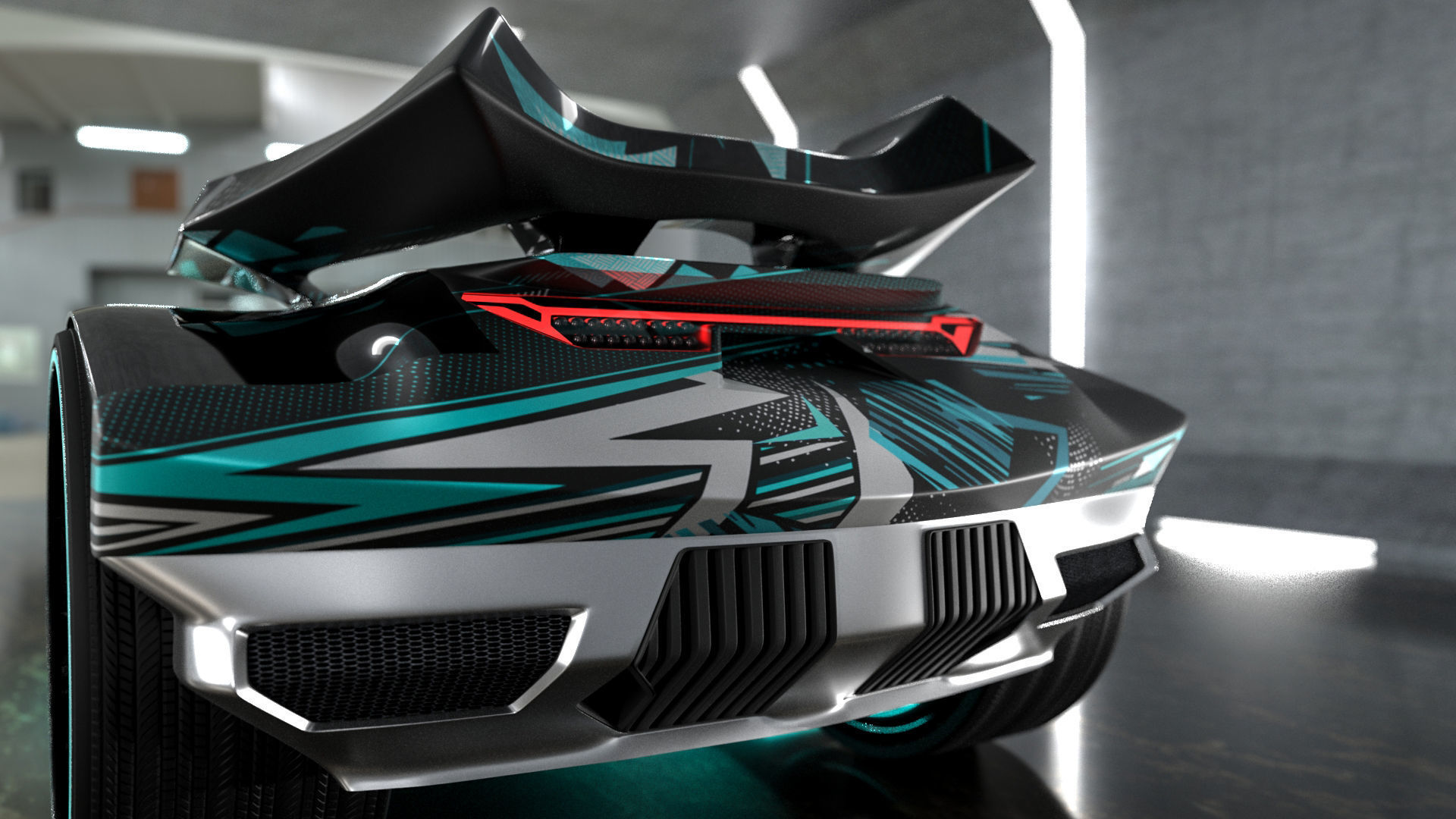 HotWheel Car Chicane in detail Real Life Model 3D model | CGTrader