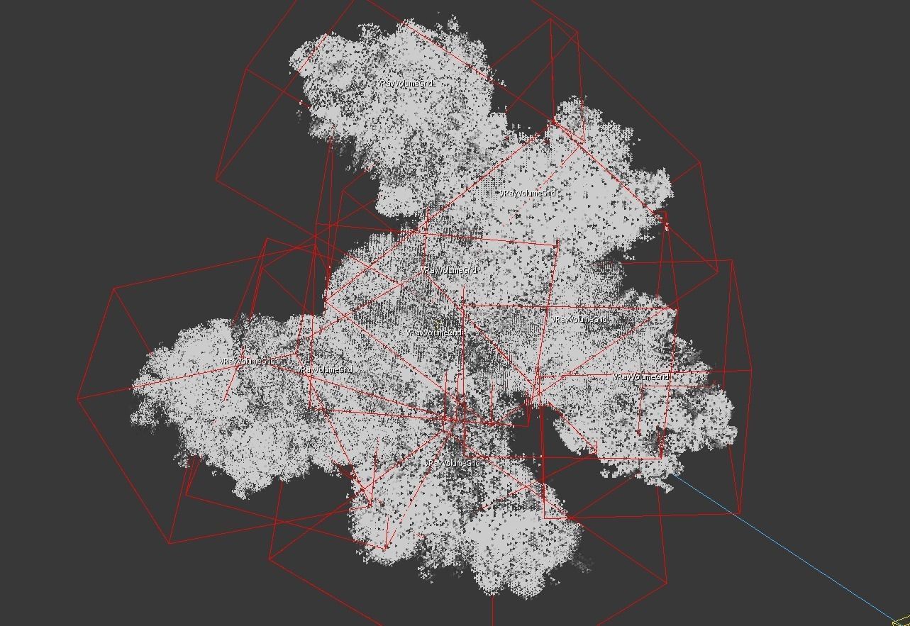 Clouds 3d voxel grid 3D model | CGTrader