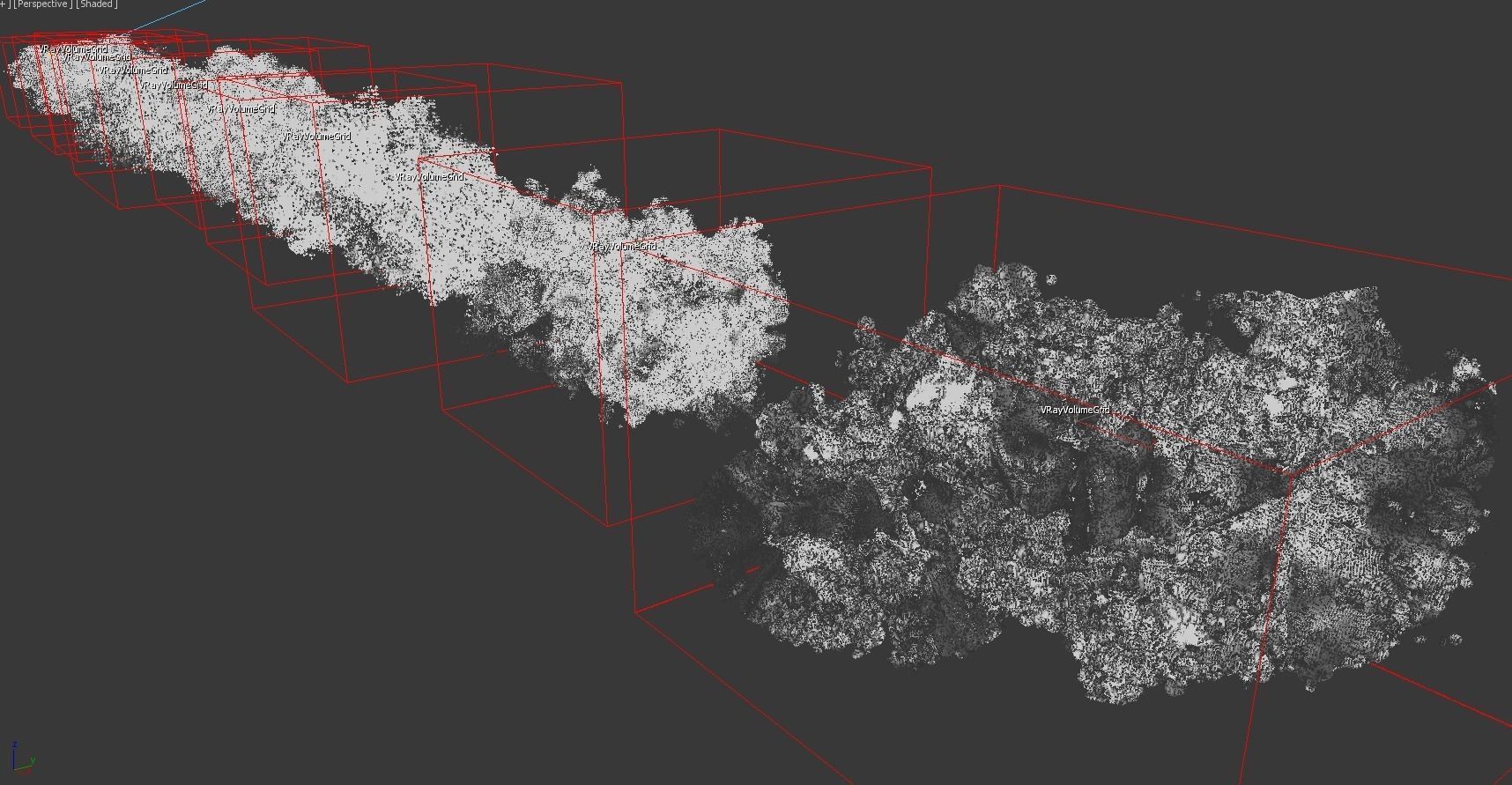 Clouds 3d voxel grid 3D model | CGTrader