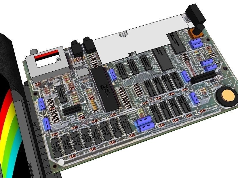 ZX Spectrum 48K 3D model 3D printable | CGTrader