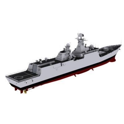 3D model Chinese Navy Type 054 A Jiangkai Class Missile Frigate VR / AR ...