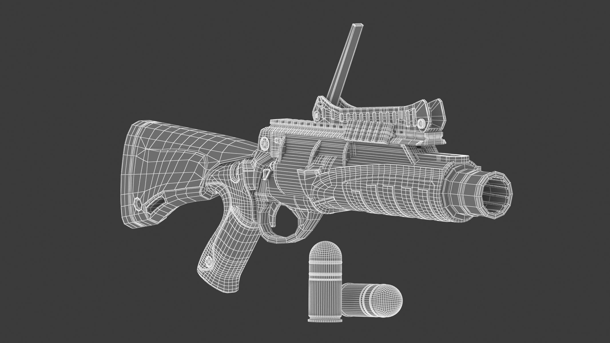 Beretta GLX 160 Grenade Launcher 3D model | CGTrader