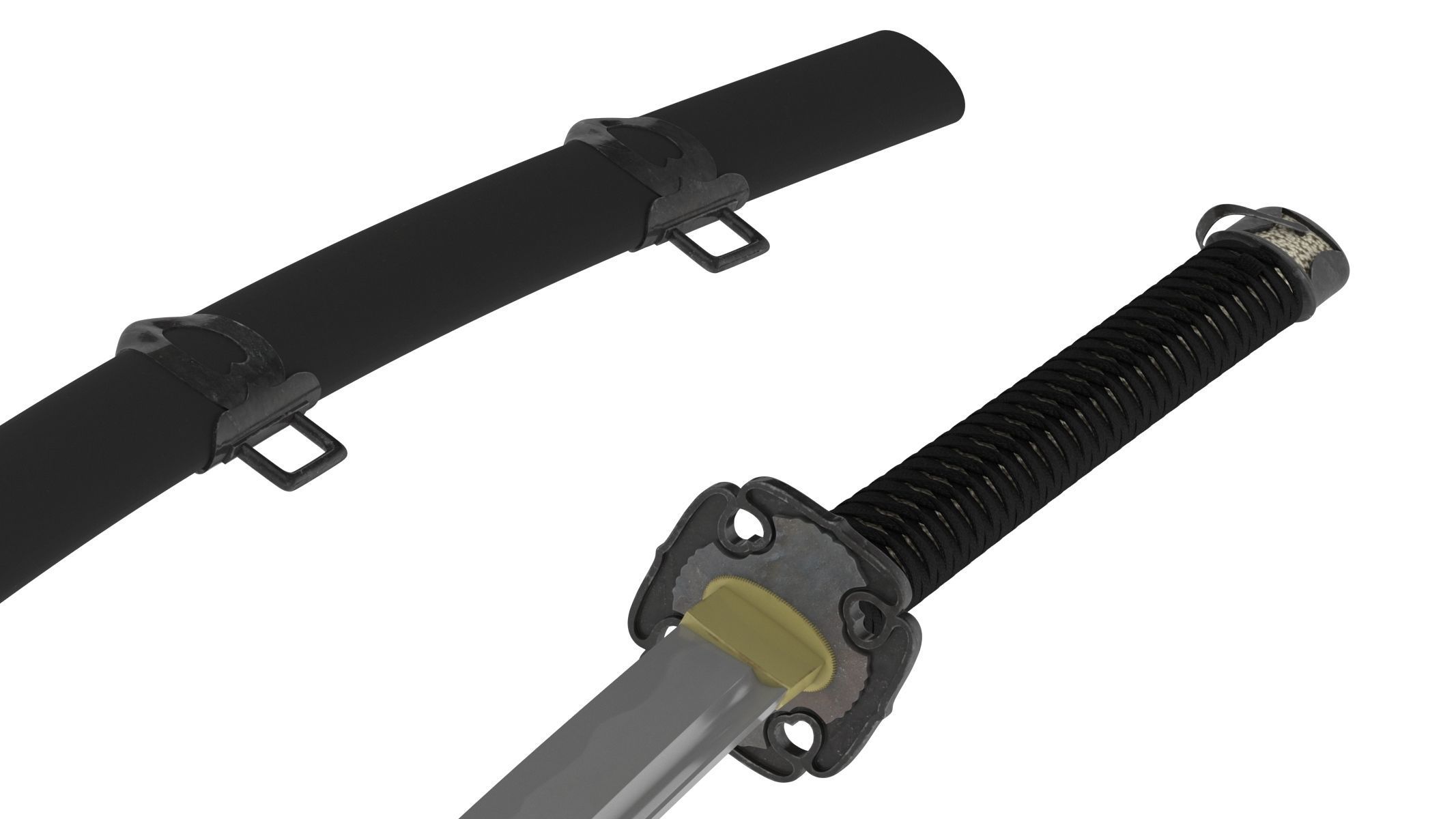 Long Odachi Sword 3D model | CGTrader