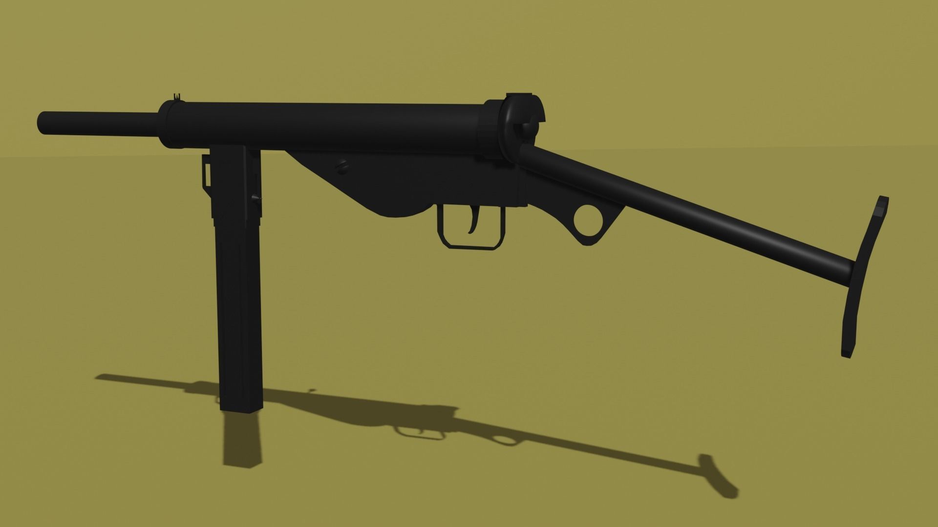 MP-3008 3D model Game ready asset free VR / AR / low-poly 3D model ...