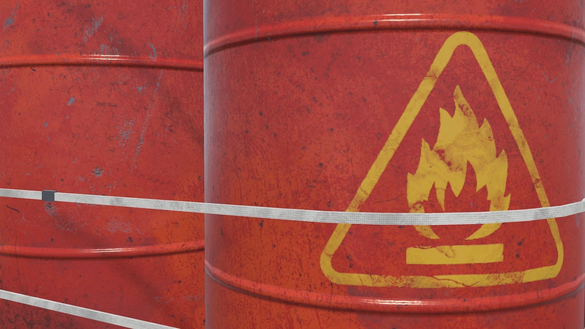 3D model Barrels stack VR / AR / low-poly | CGTrader