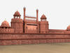 RED FORT 3D model animated | CGTrader