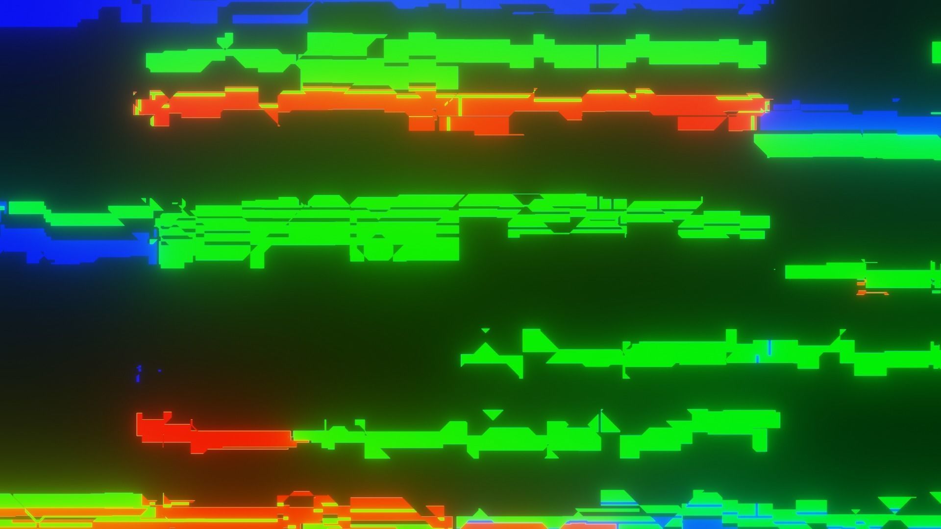 3D model Glitching Animation - made in Blender VR / AR / low-poly | CGTrader