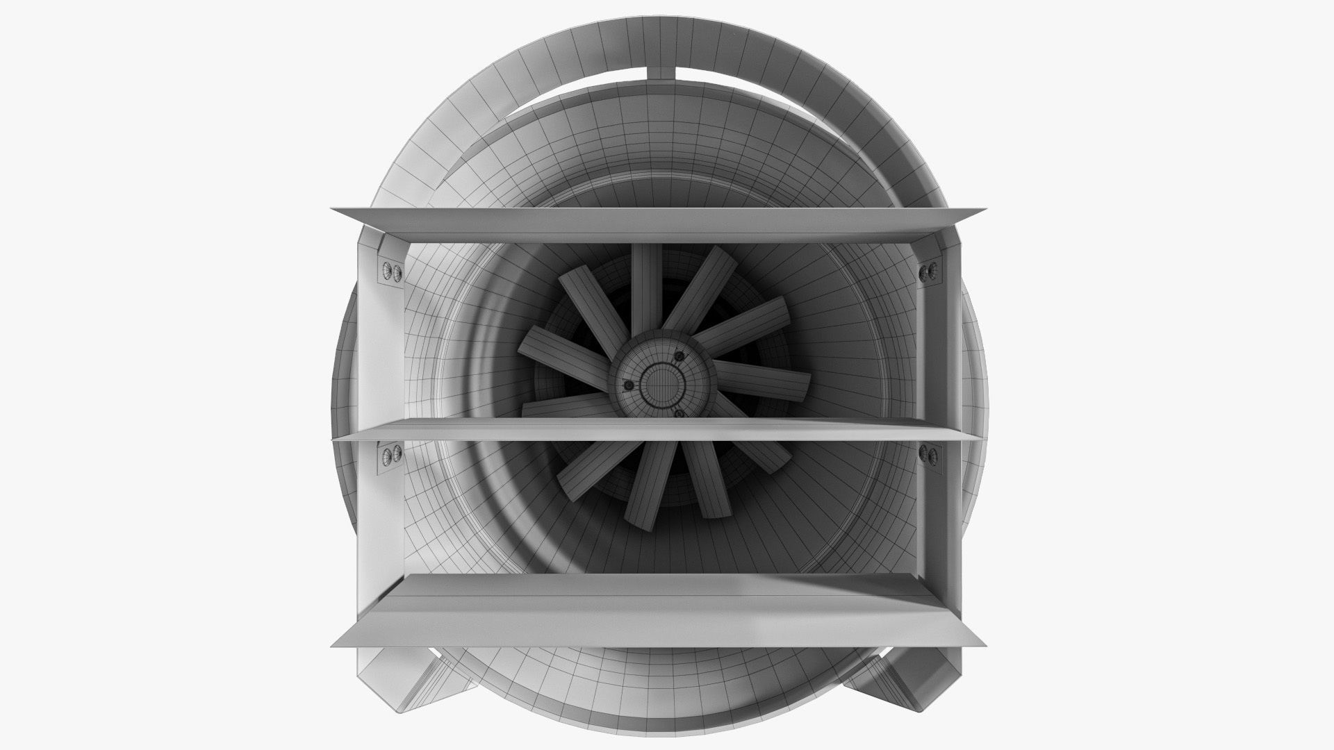 3D model Thrust Jet Fan VR / AR / low-poly | CGTrader