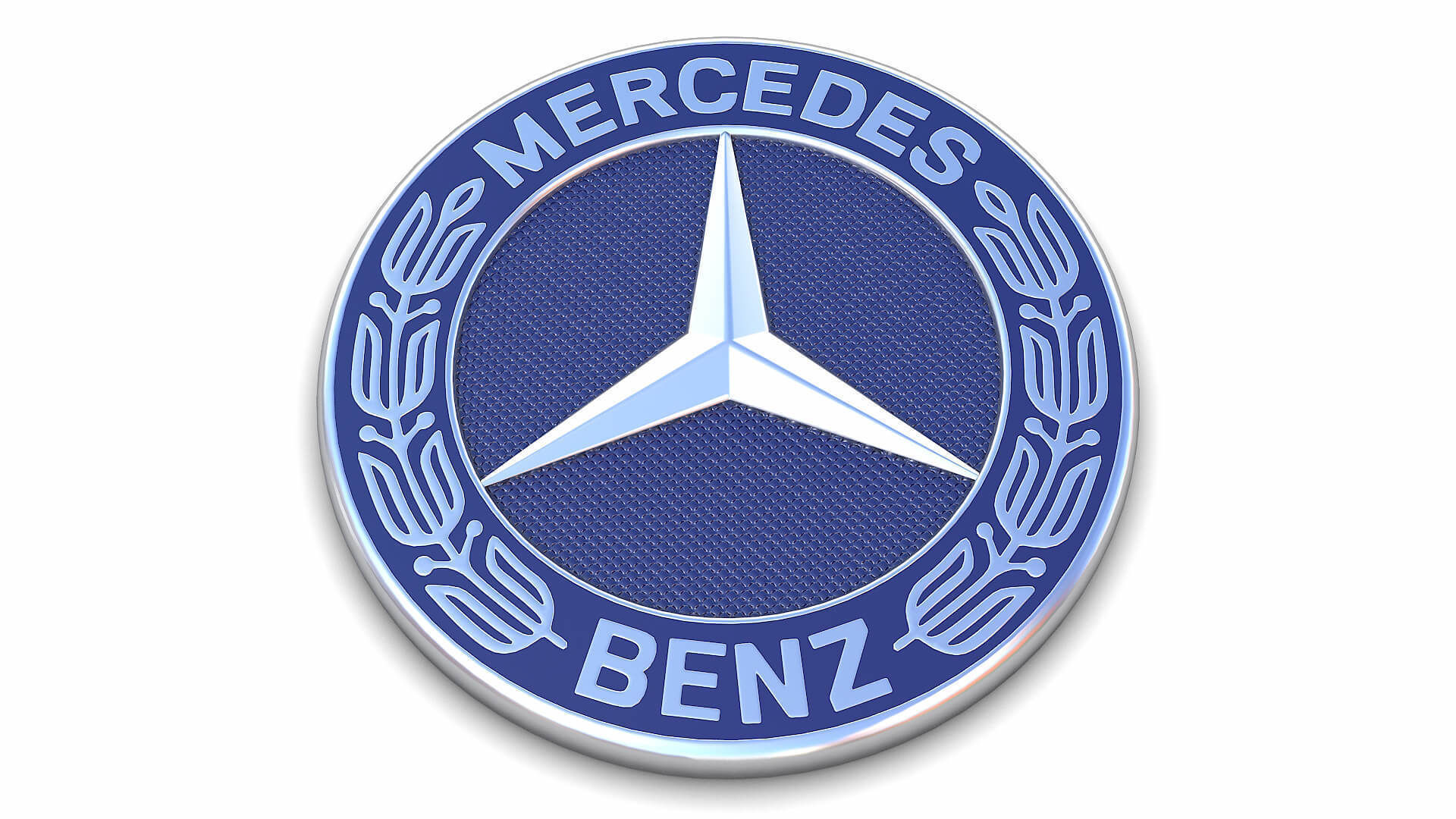 3D model Realistic Mercedes-Benz-Logo 3D Model logo of mercedes benz VR ...