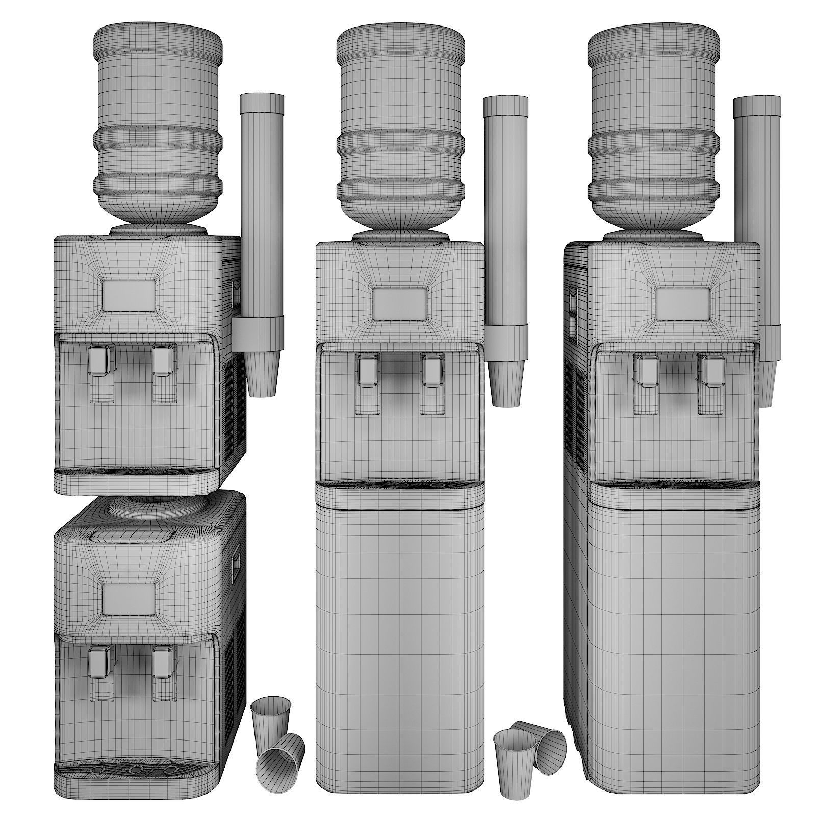 Water cooler 3D model | CGTrader