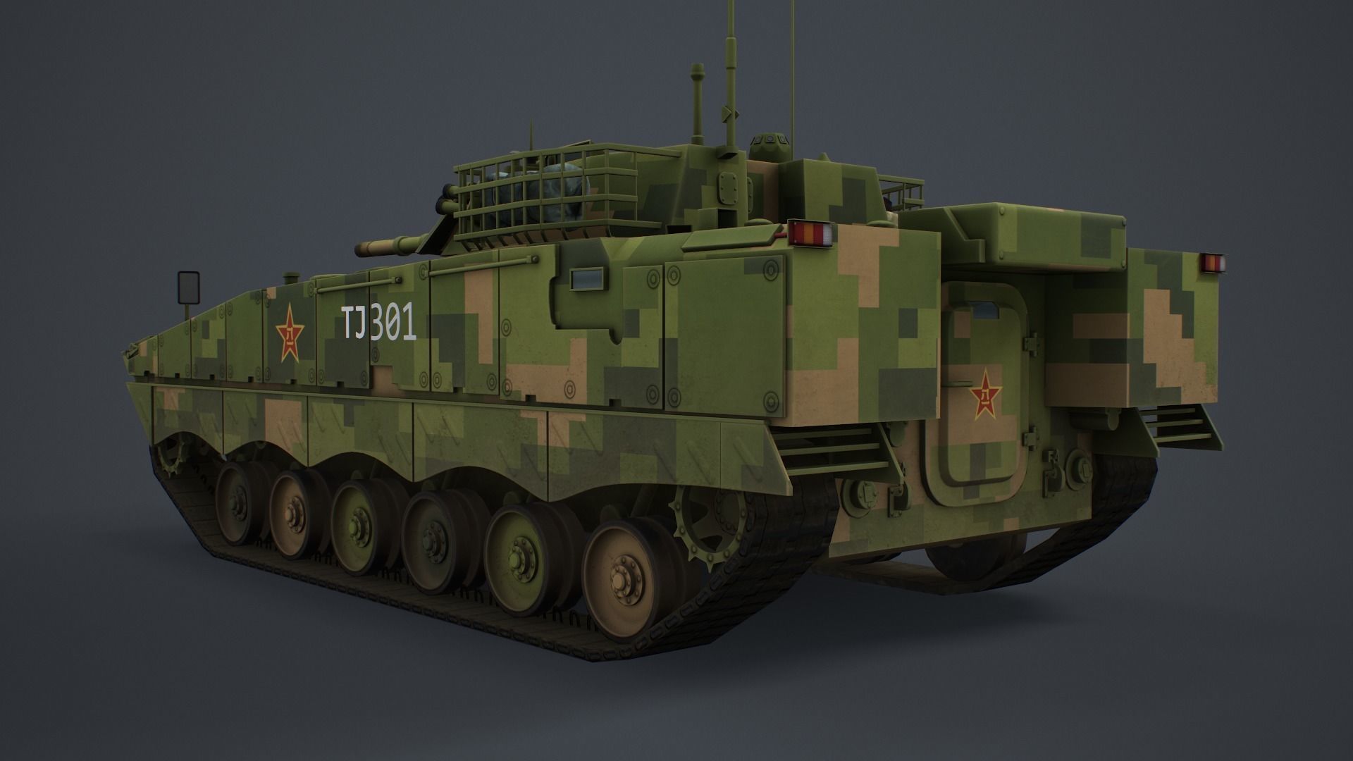 3D model ZBD 04A VR / AR / low-poly | CGTrader