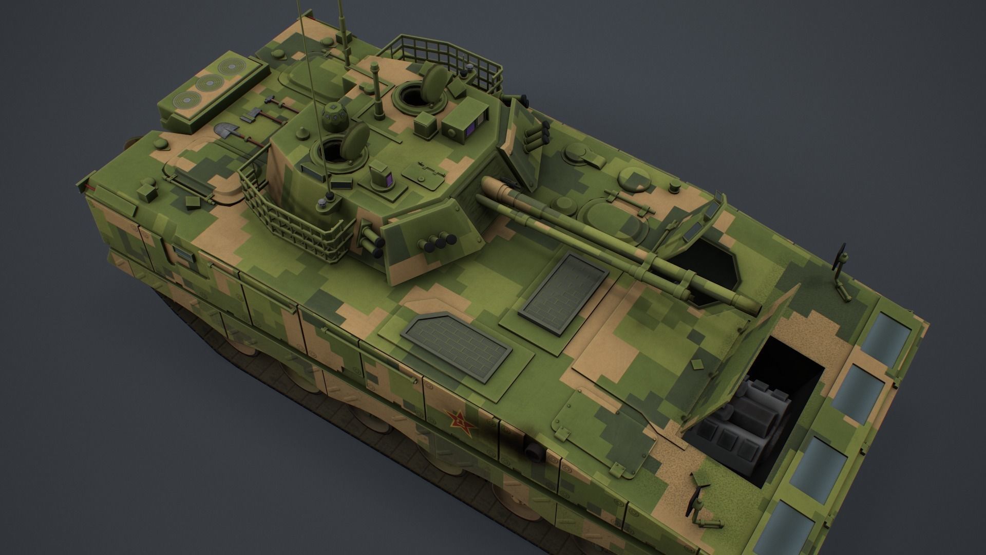 3D model ZBD 04A VR / AR / low-poly | CGTrader