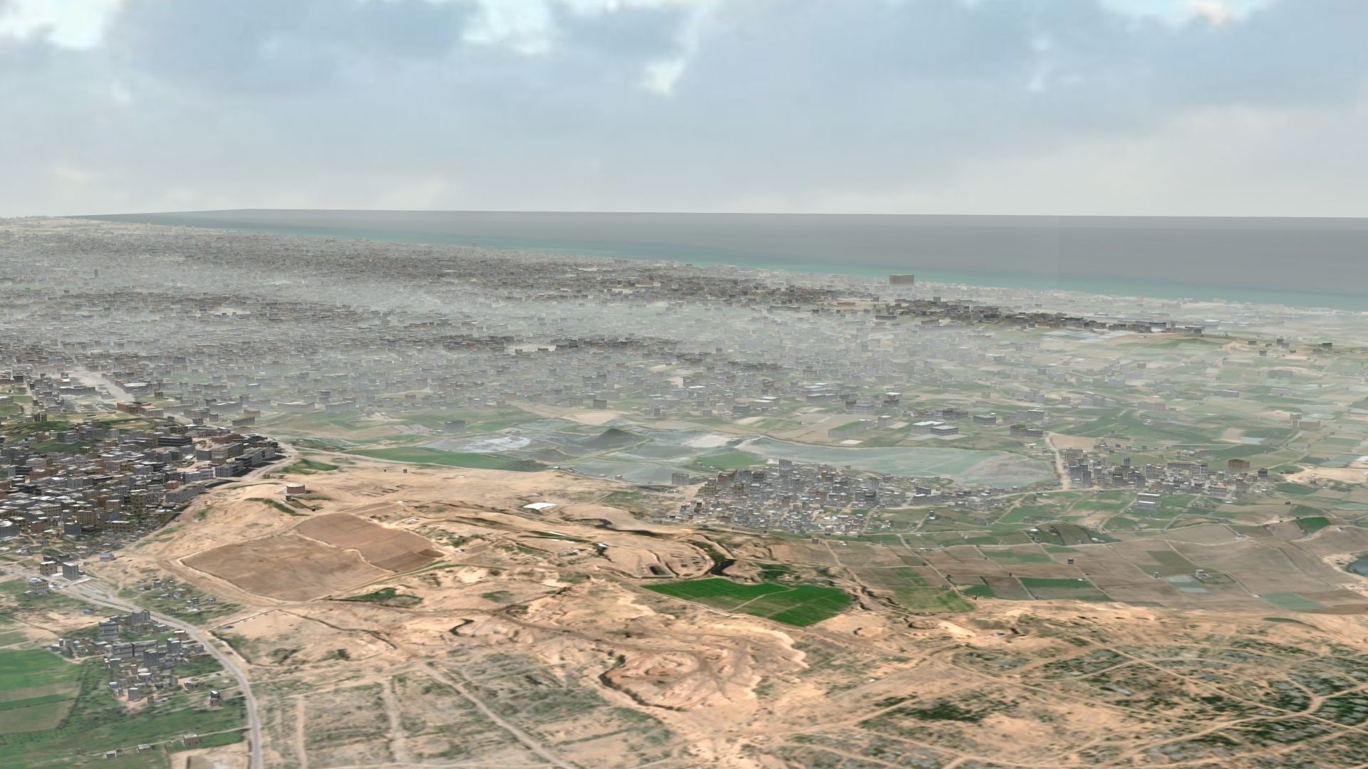 3D model Gaza Strip VR / AR / low-poly | CGTrader