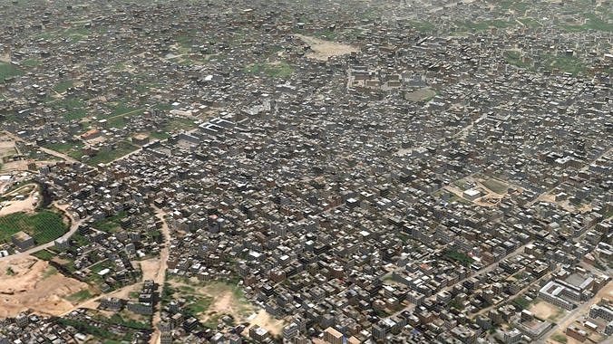 3D model Gaza Strip VR / AR / low-poly | CGTrader