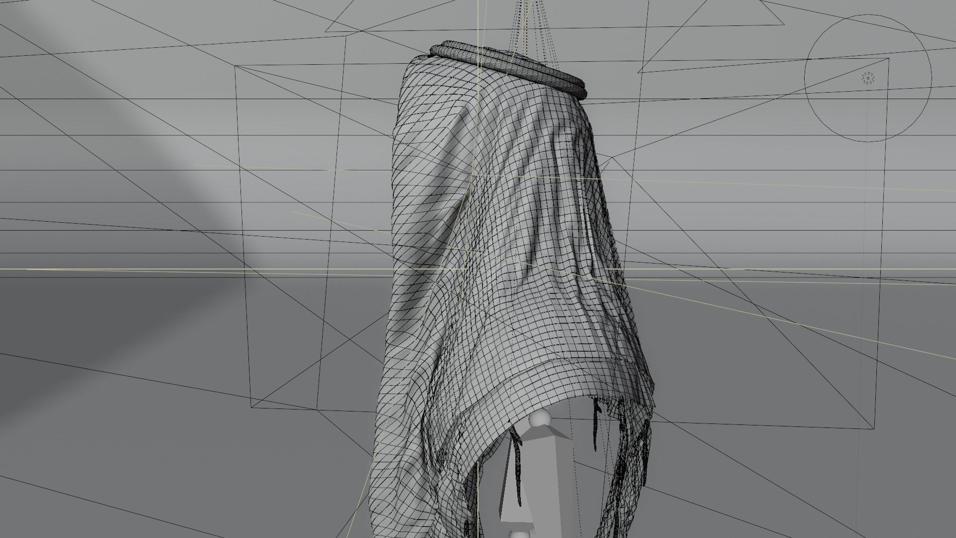 3D model Kafia shemagh Collection - Highpoly and Lowpoly VR / AR / low ...