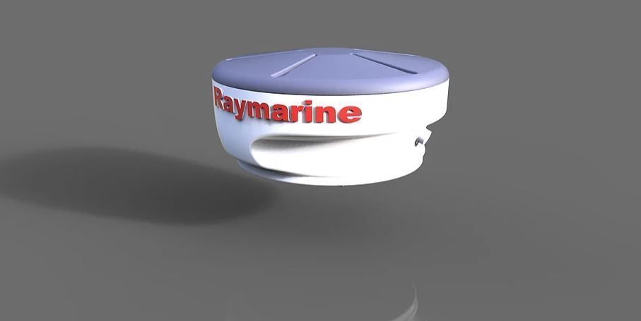 Radar Raymarine 3D model 3D printable | CGTrader