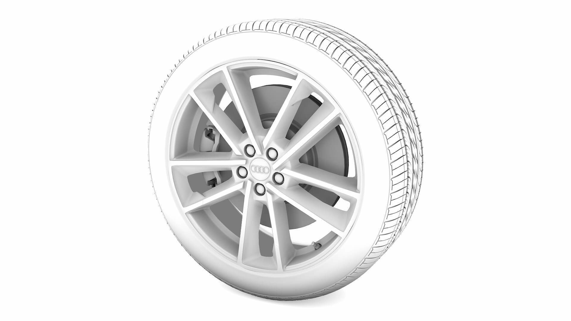 3D model Audi S8 Rim 3D Model VR / AR / low-poly | CGTrader