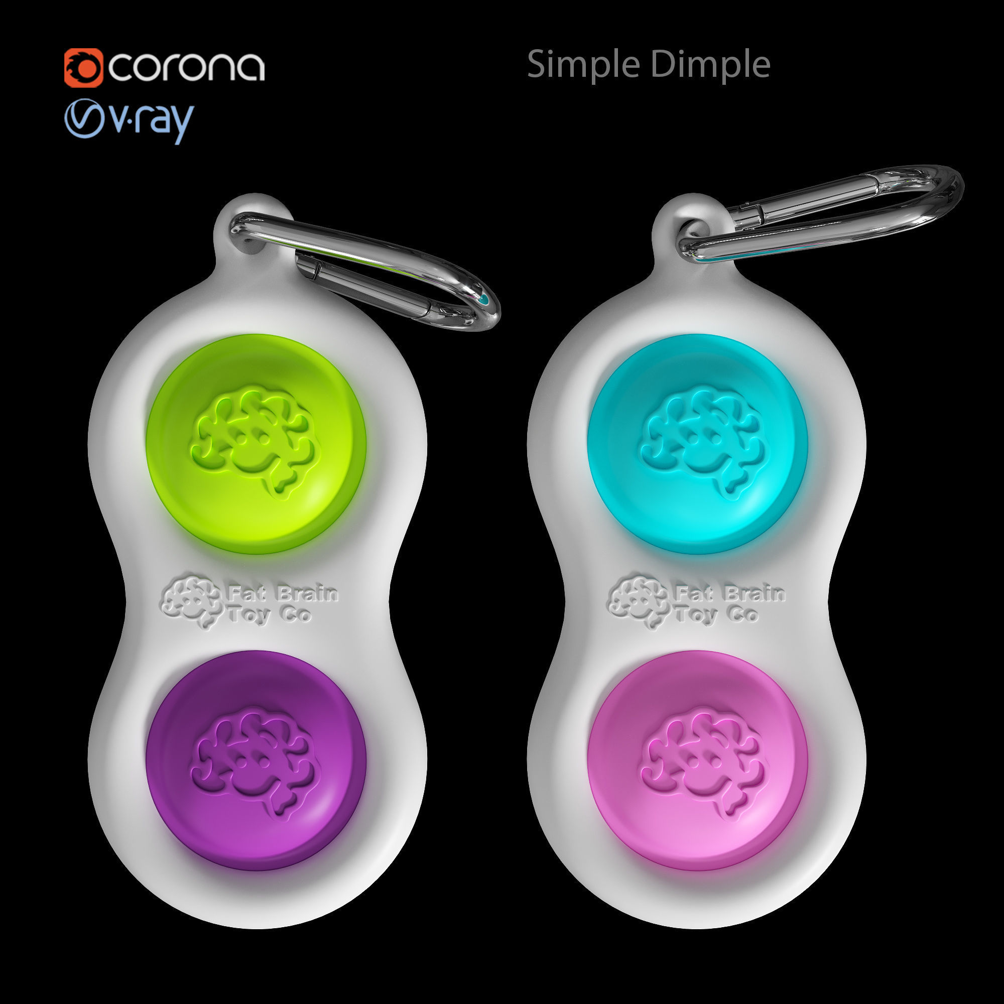 Simple Dimple 3D model | CGTrader