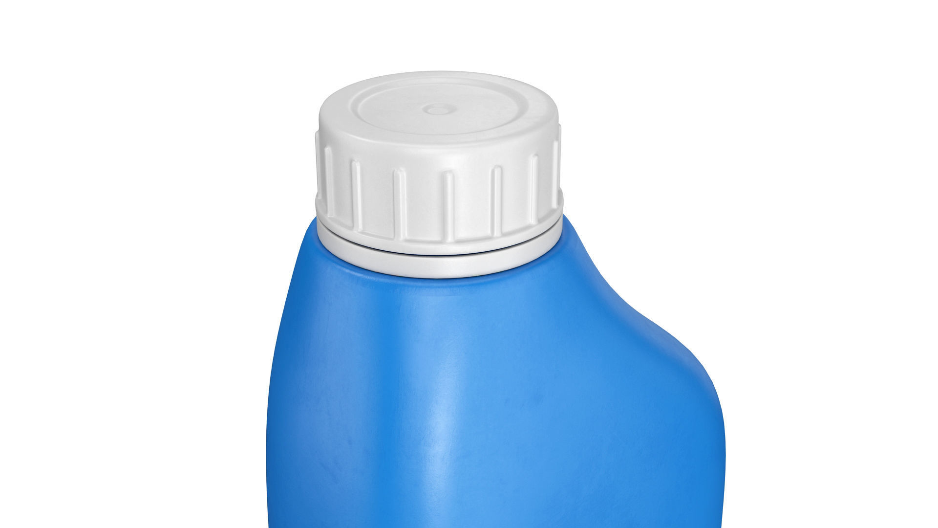 Plastic container blue 04 3D model | CGTrader