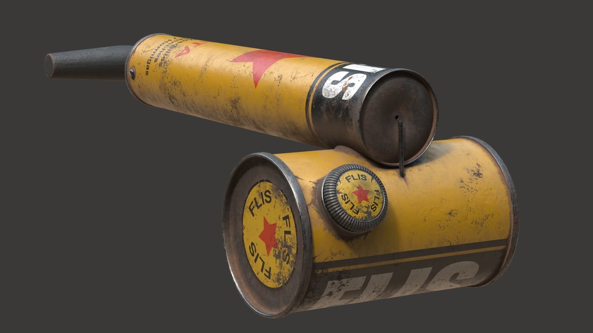 Vintage Insecticide Sprayer 3D model | CGTrader