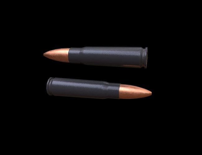 3D model 762 x 39 bullet VR / AR / low-poly | CGTrader