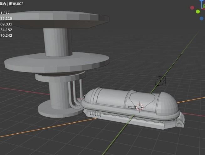 Bio silo of future technology 3D model | CGTrader