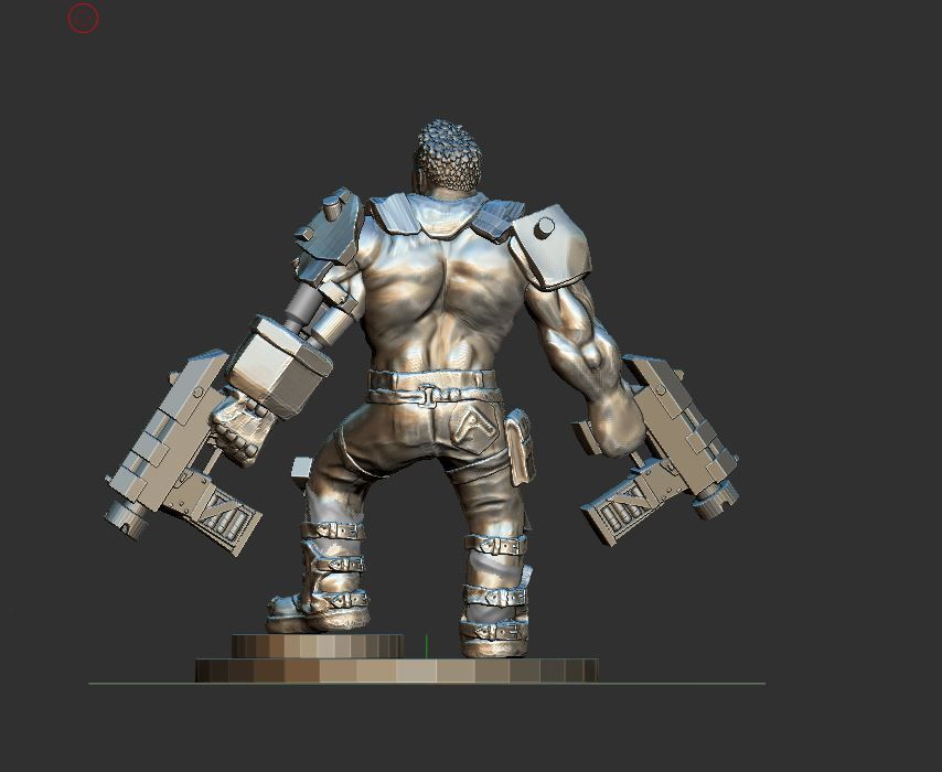 Hulk soldier 3D model 3D printable | CGTrader