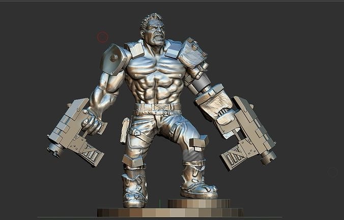 Hulk soldier 3D model 3D printable | CGTrader