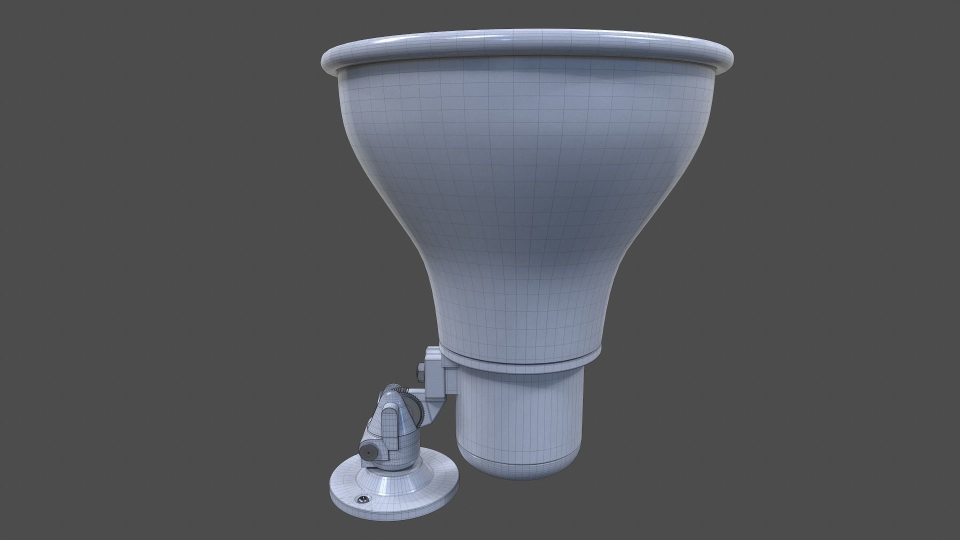 Horn Speaker V01 - High Poly 3D model | CGTrader