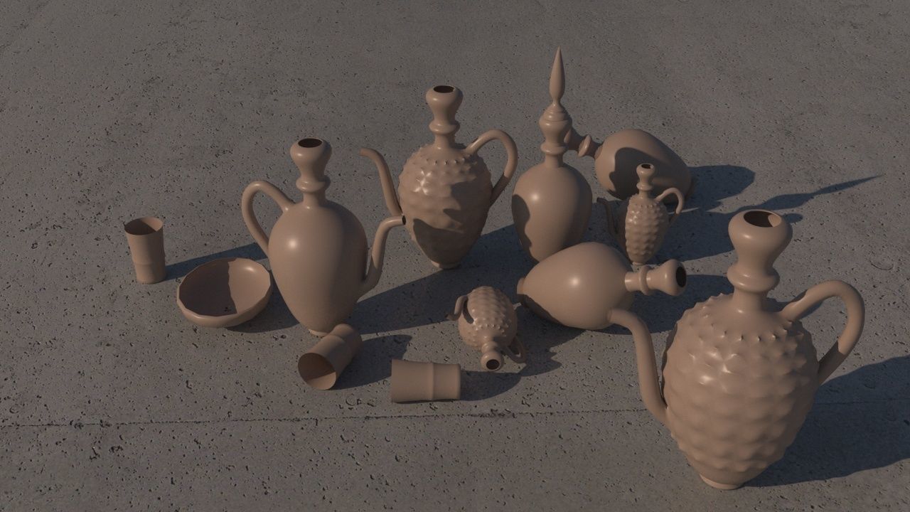 Art samples 3D model 3D printable | CGTrader