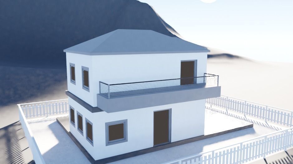 House in blender 3D model | CGTrader
