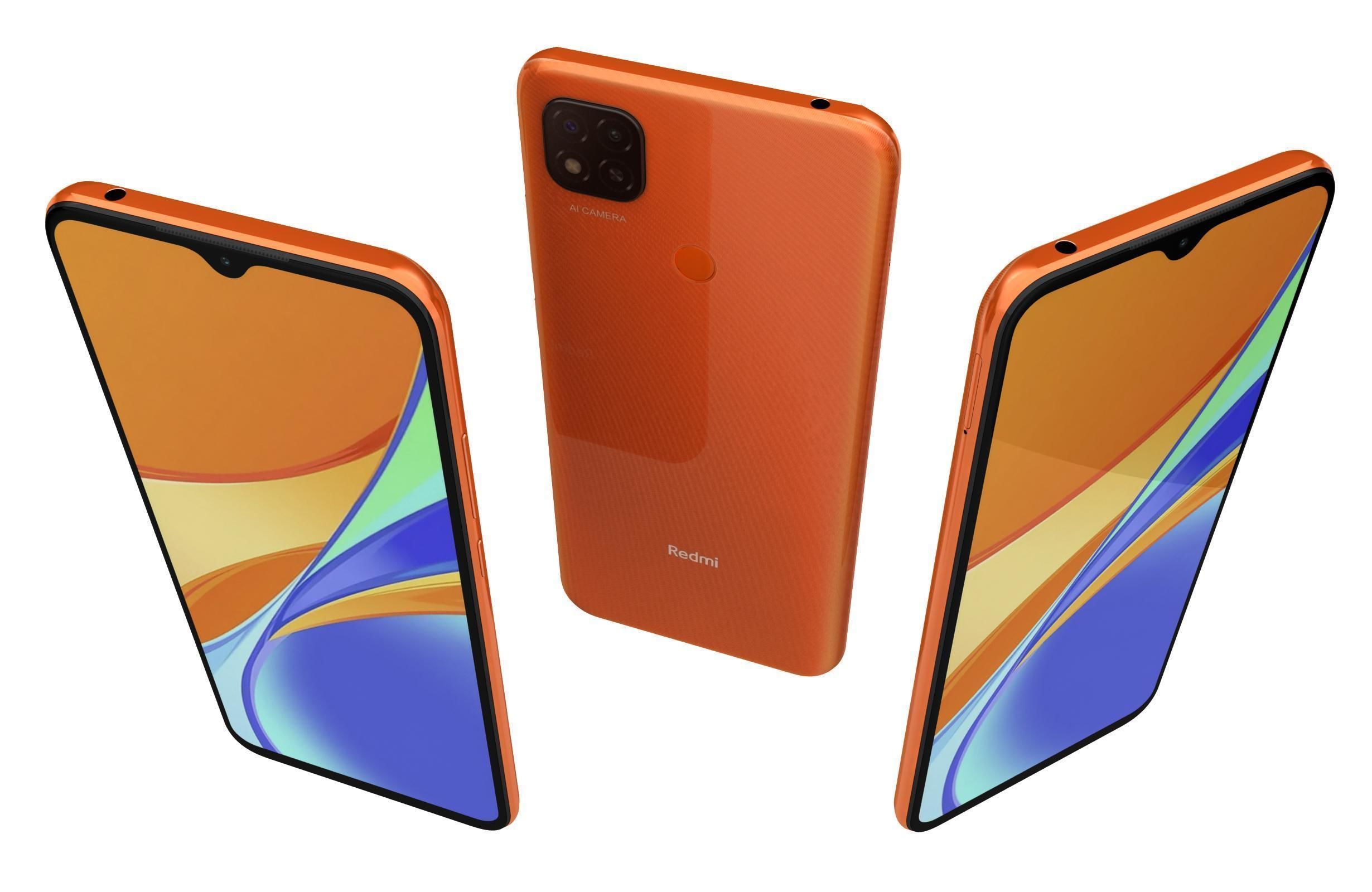 Xiaomi Redmi 9C All Colors 3D model | CGTrader