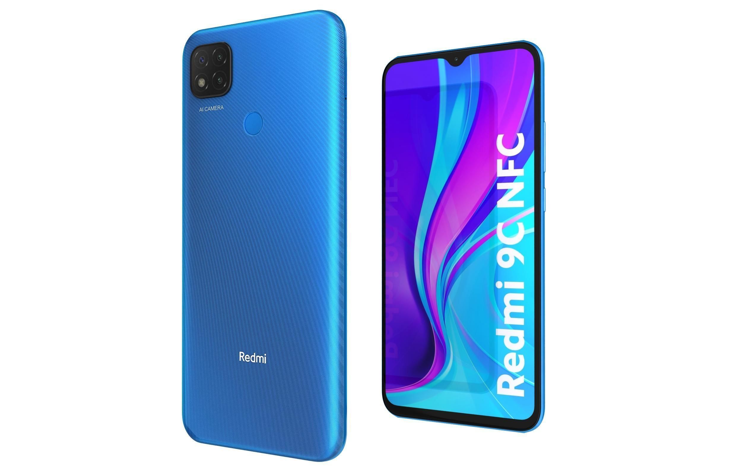 Xiaomi Redmi 9C All Colors 3D model | CGTrader
