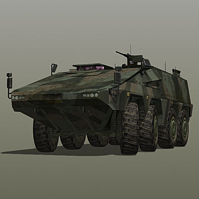 3D model GTK Boxer with interior VR / AR / low-poly | CGTrader