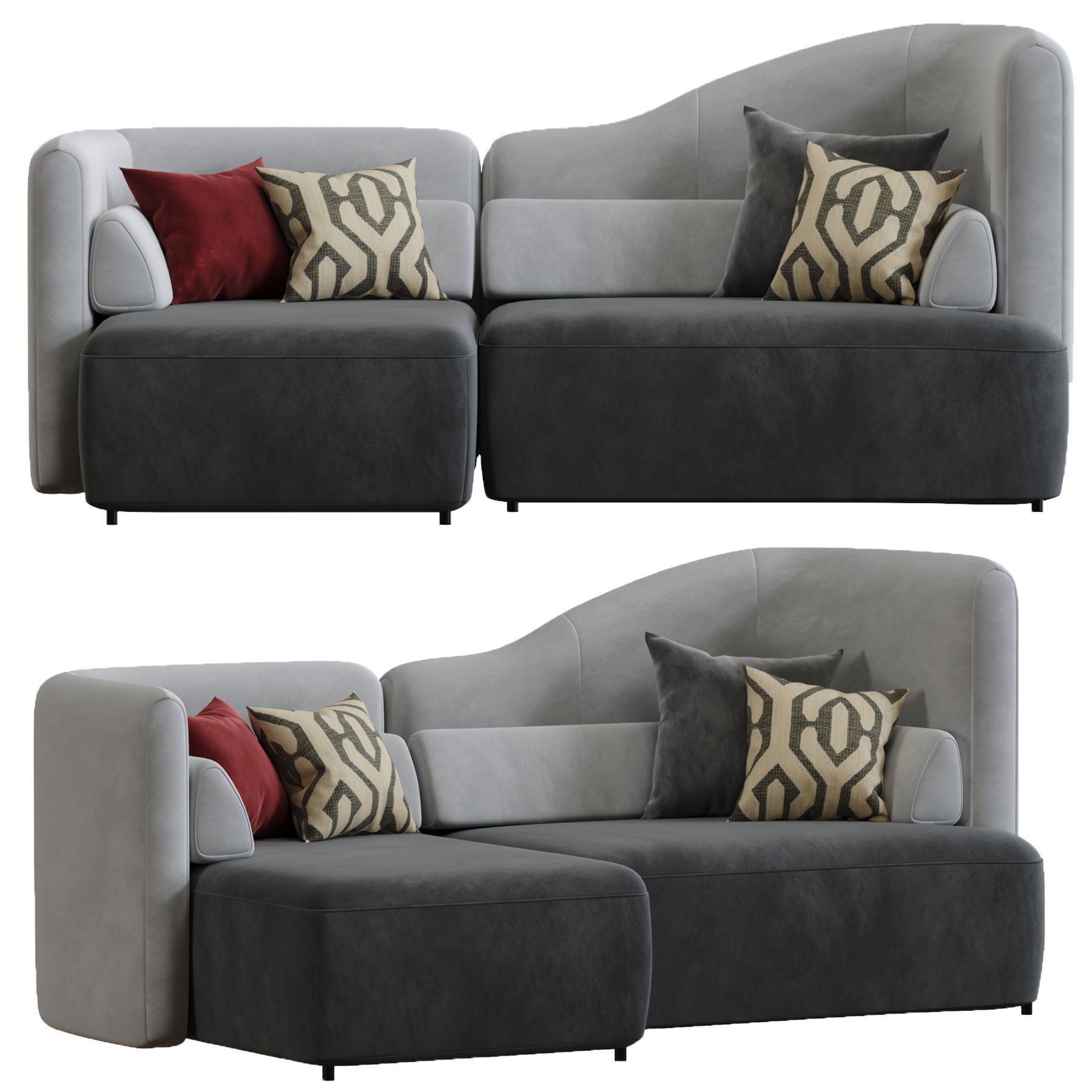 BoConcept Ottawa sofa 3D model | CGTrader