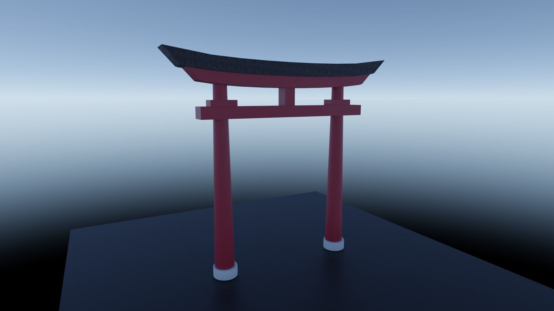 Japanese Red gate-Torii free VR / AR / low-poly 3D model | CGTrader