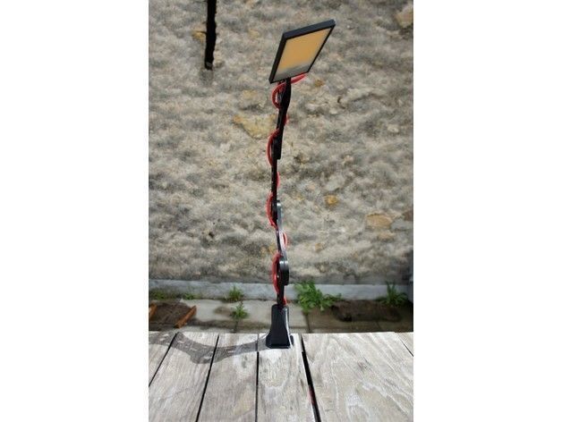 Articulating LED desk Lamp 3D model | CGTrader