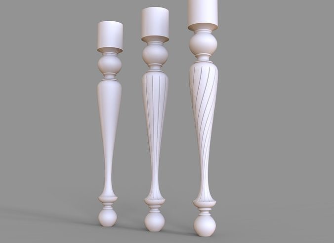 Furniture Table Leg 3D model | CGTrader