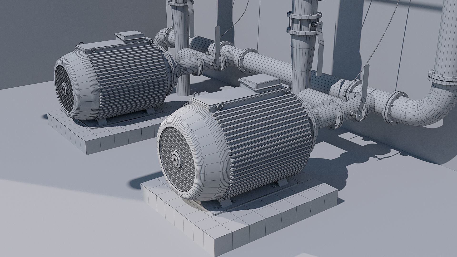 Compressor Equipment 3D model | CGTrader