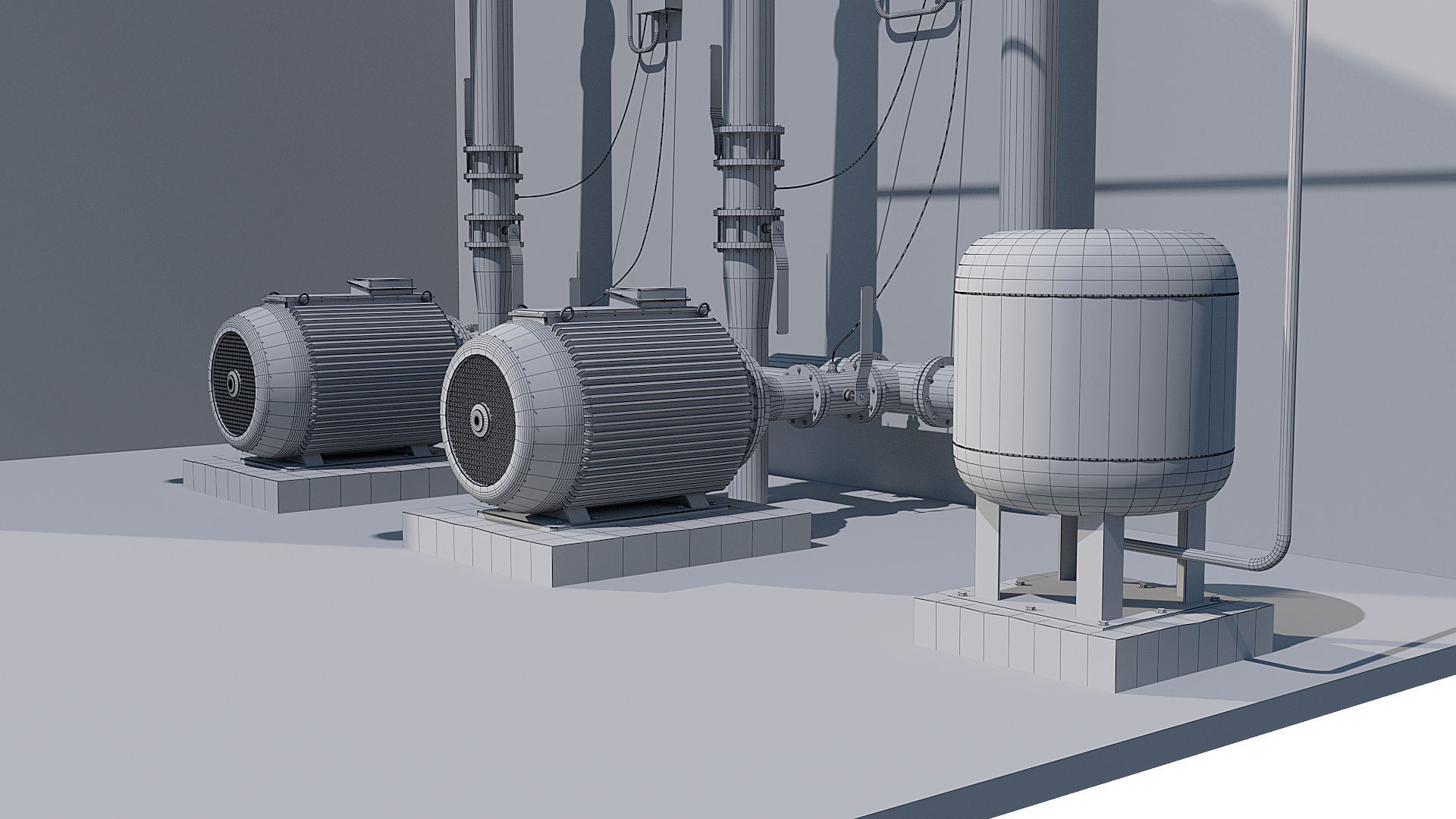 Compressor Equipment 3D model | CGTrader