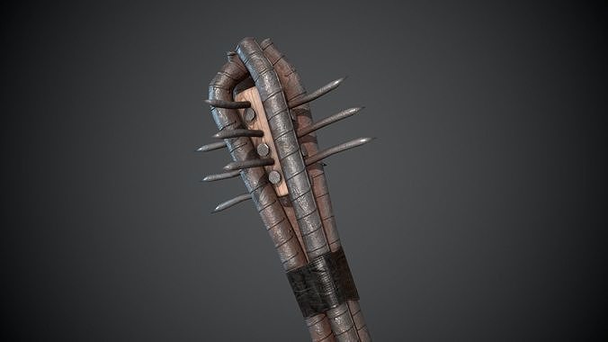3D model Spiked Weapon Rebar Melee VR / AR / low-poly | CGTrader