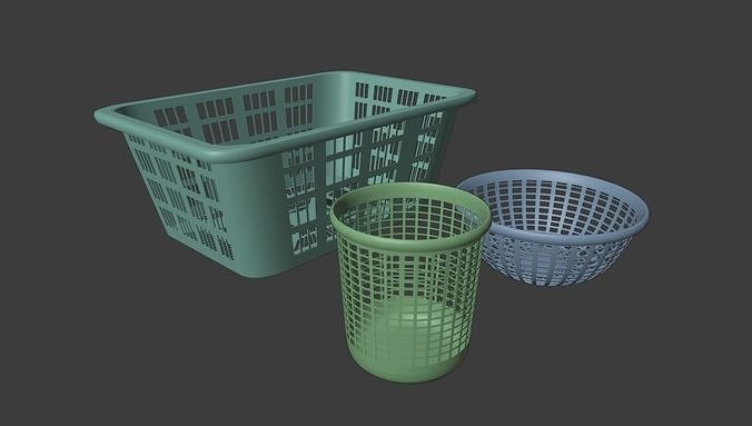 3D model HOME vegetable basket 3d model VR / AR / low-poly | CGTrader