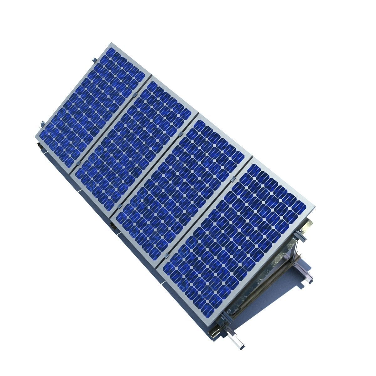 Solar Panels 3 Types 3D model | CGTrader