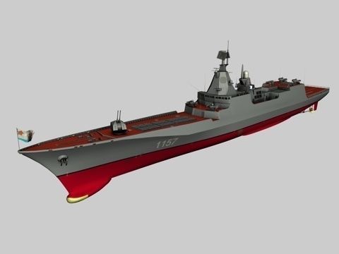 Soviet Navy Project 1157 Cruiser 3D model | CGTrader