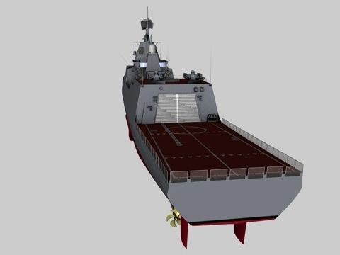 Soviet Navy Project 1157 Cruiser 3D model | CGTrader