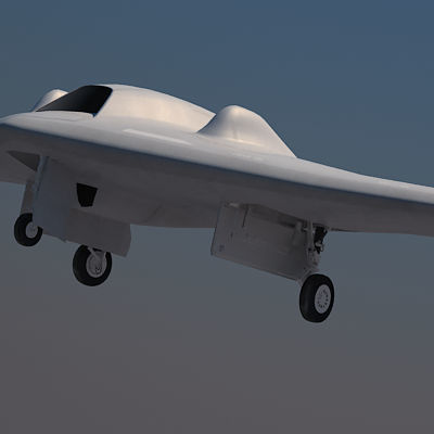 3D model US Air Force RQ-170 Sentinel UAV Beast of Kandahar VR / AR ...