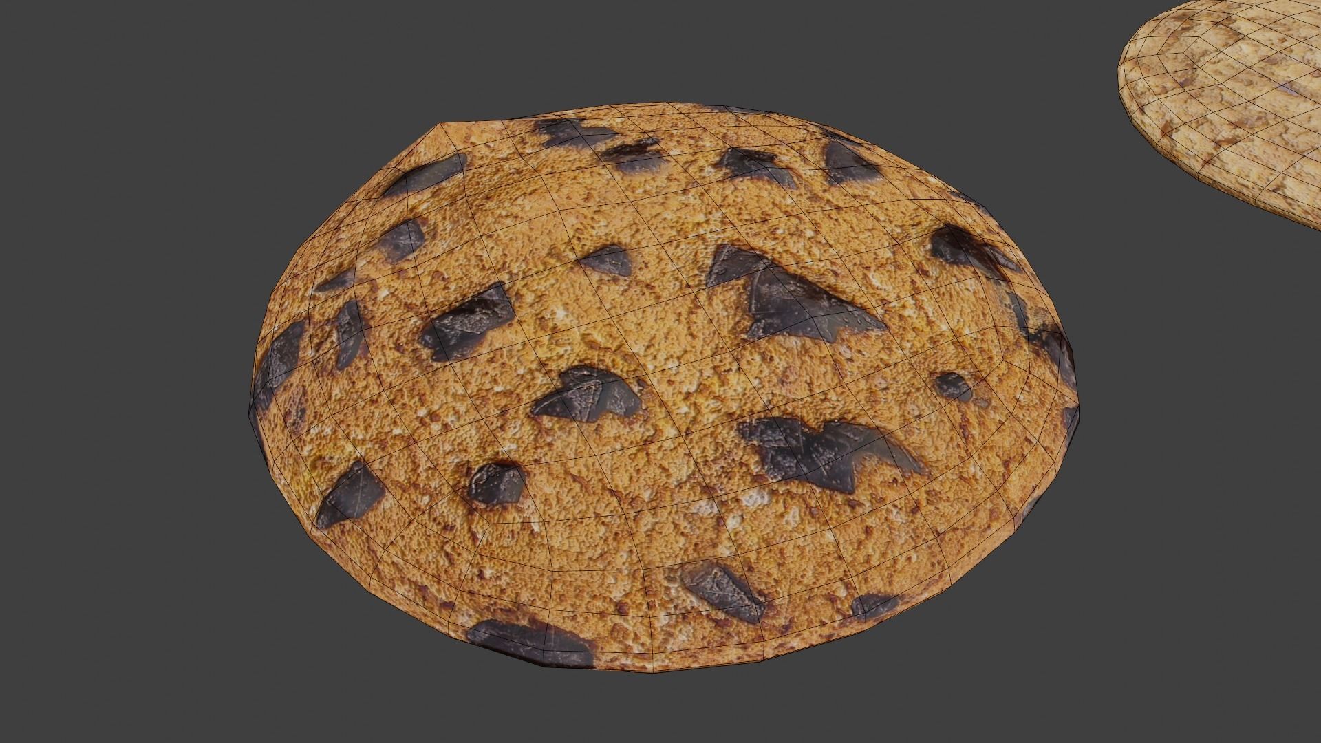 Cookies Low poly set in glass jar 3D model | CGTrader