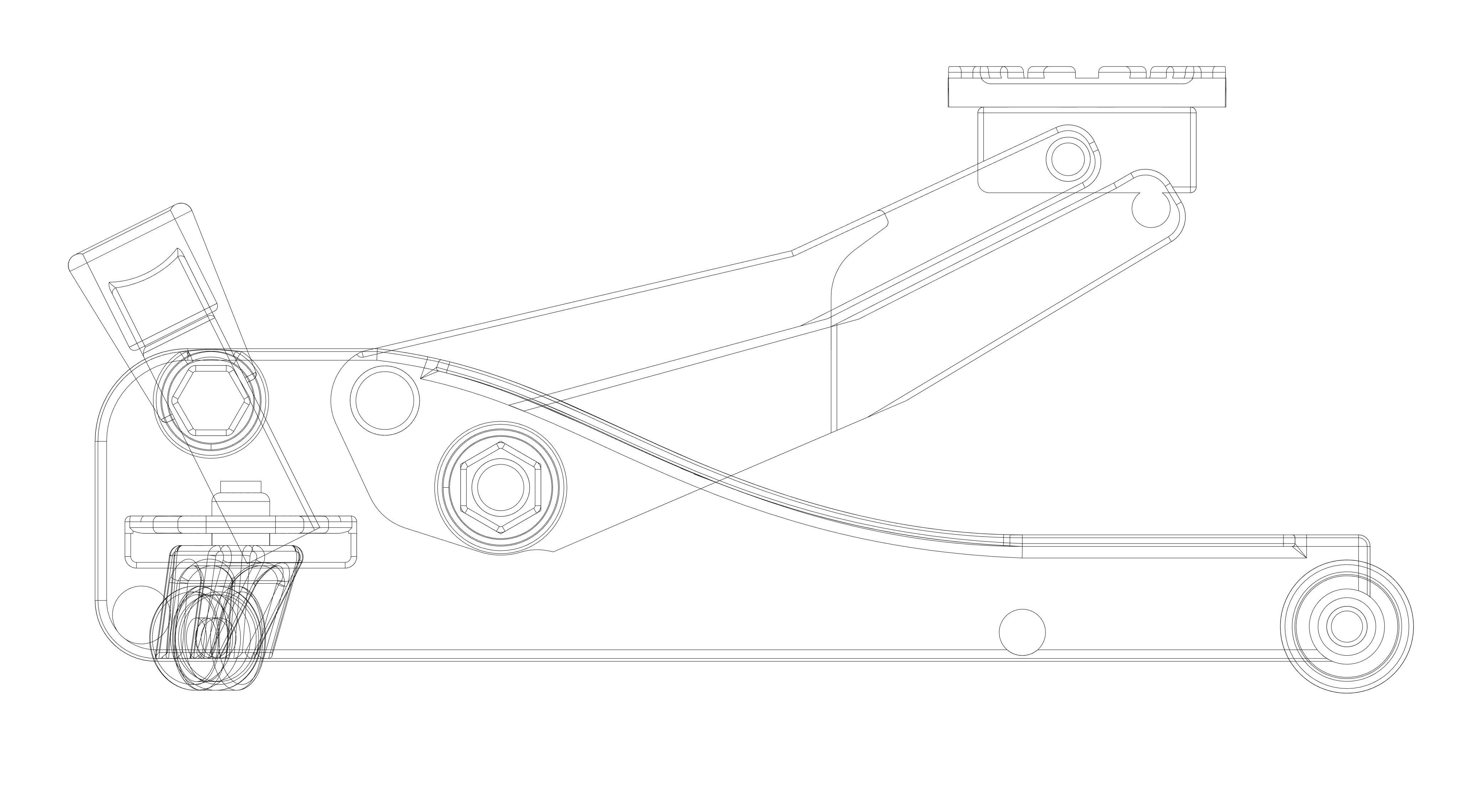3d printable car jack for model building 3D model 3D printable | CGTrader